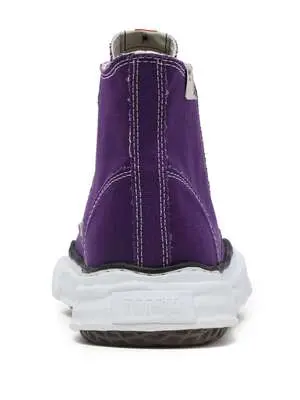 Mihara Yasuhiro Peterson Og Sole Canvas Sneakers - Purple