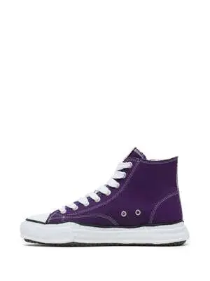 Mihara Yasuhiro Peterson Og Sole Canvas Sneakers - Purple