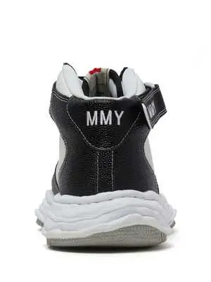 Mihara Yasuhiro Wayne Hi-top Sneakers - White