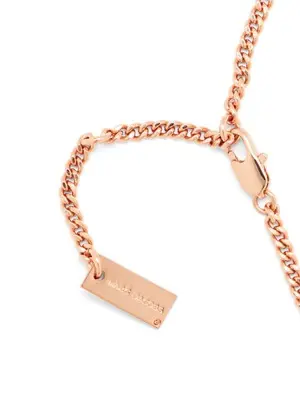 Marc Jacobs Mini Icon Tote Bag Charm Necklace - Pink