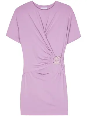 Patrizia Pepe Logo-buckle Mini Dress