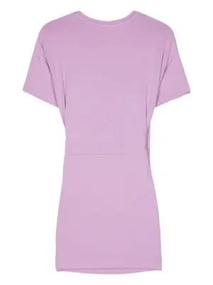Patrizia Pepe Logo-buckle Mini Dress