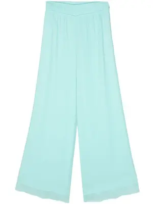 Patrizia Pepe Pleated Wide-leg Trousers