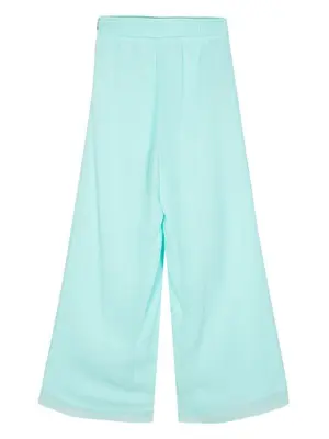 Patrizia Pepe Pleated Wide-leg Trousers