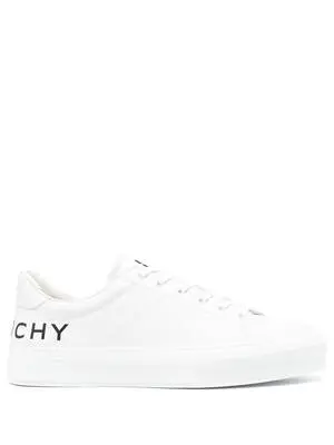 Givenchy Logo-print Leather Sneakers