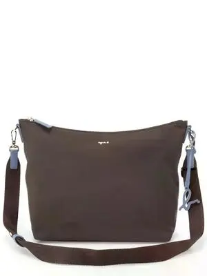 AGNÈS B. Logo-lettering Two-tone Crossbody Bag