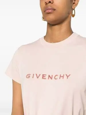 Givenchy Flocked Logo T-shirt