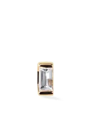 LARK & BERRY 14kt Yellow Omnis Sapphire Earring - Gold