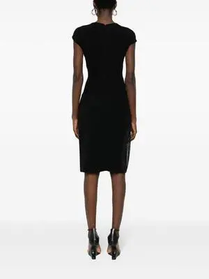Givenchy Panelled Crepe Midi Dress