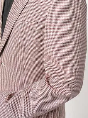 Fendi Single-breasted Houndstooth Blazer