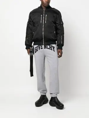Givenchy Logo-patches Cotton Track Pants