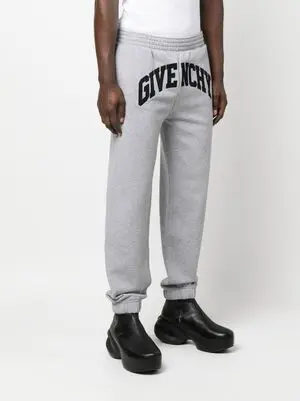 Givenchy Logo-patches Cotton Track Pants