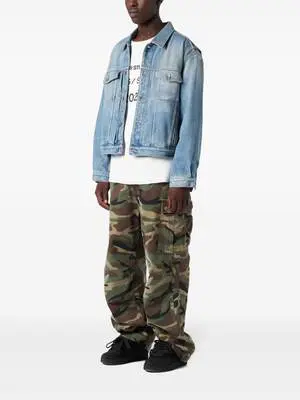 1989 STUDIO Logo-embossed Denim Jacket