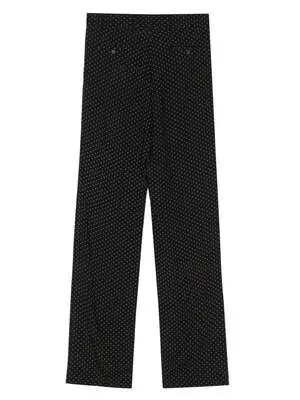N°21 High-waist Straight-leg Trousers
