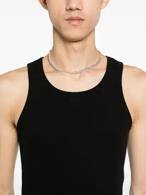 Givenchy Fine-ribbed Tank Top - Black