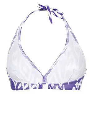 ERES Storm Abstract-print Bikini Top