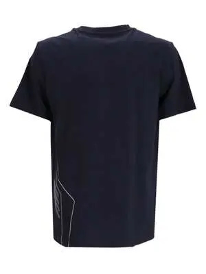 BOSS Logo-print Cotton T-shirt - Blue