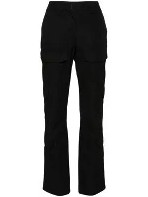 Givenchy Fine Check Pattern Cargo Trousers