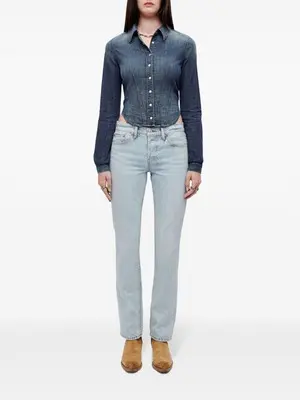 RE/DONE The Anderson Mid-rise Straight-leg Jeans