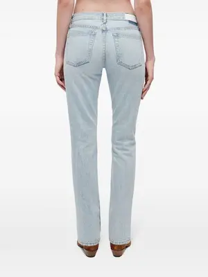 RE/DONE The Anderson Mid-rise Straight-leg Jeans