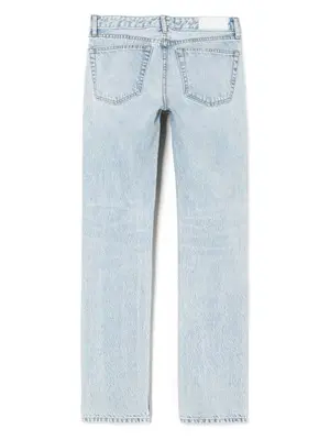 RE/DONE The Anderson Mid-rise Straight-leg Jeans