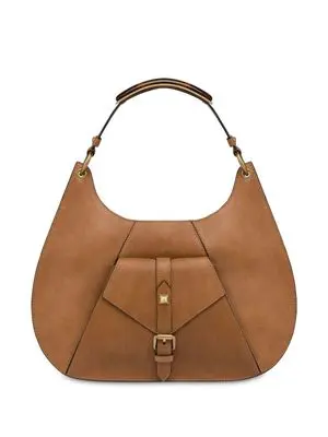 Alberta Ferretti Nappa Leather Tote Bag