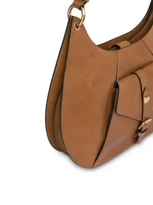Alberta Ferretti Nappa Leather Tote Bag