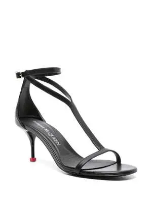 Alexander McQueen Harness 70mm Leather Sandals
