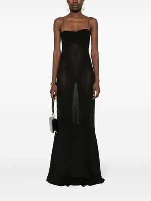 Jacquemus Fine-knit Maxi Dress