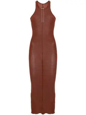 Rick Owens Sleeveless Ribbed Dress