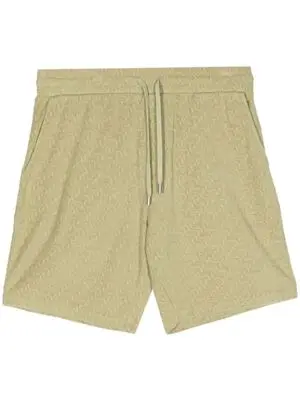 Frescobol Carioca Augusto Organic Cotton Shorts - Green