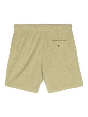 Frescobol Carioca Augusto Organic Cotton Shorts - Green