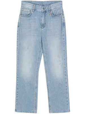 Liu Jo Distressed Cropped Jeans