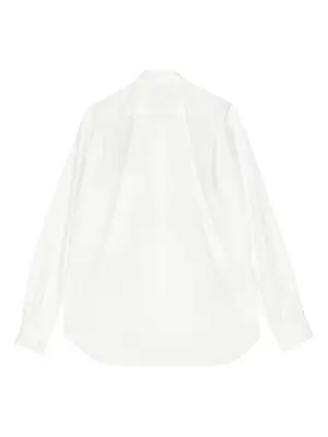 Comme Des Garçons Leaves-appliqué Button-up Shirt