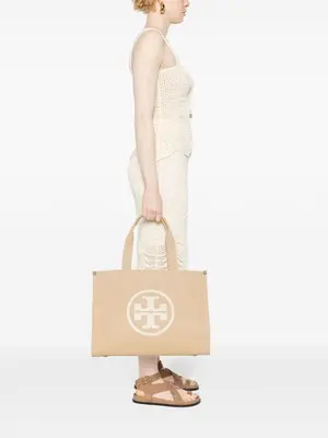 Tory Burch Ella Canvas Tote Bag