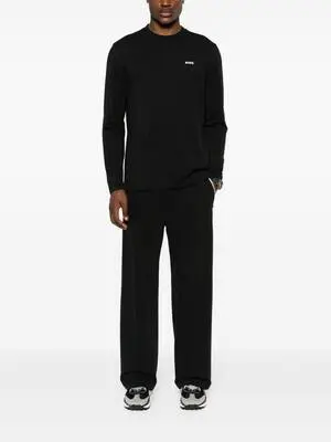 Hugo Boss Rubberised-logo Long-sleeve T-shirt