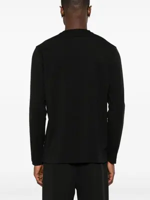 Hugo Boss Rubberised-logo Long-sleeve T-shirt
