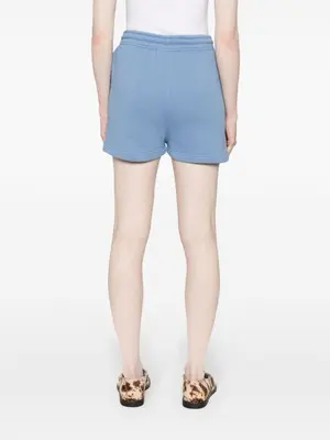 Maison Kitsuné Fox-patch Track Shorts - Blue