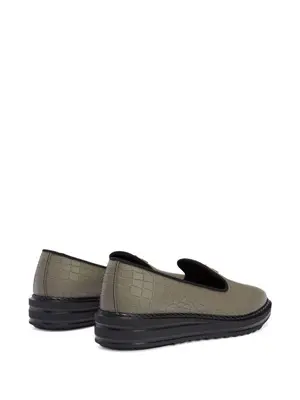 GIUSEPPE ZANOTTI Tim Loafers - Grey