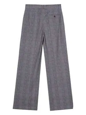 CIRCOLO 1901 Check-pattern Trousers