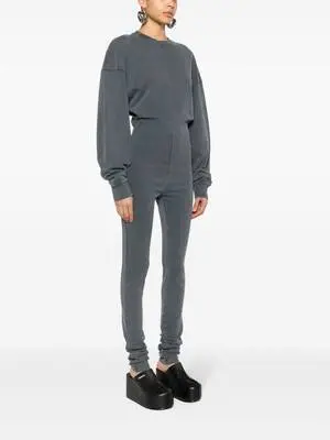 Acne Studios Long-sleeve Cotton Jumpsuit
