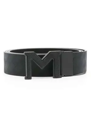 Montblanc M Buckle Extreme 3.0 Leather Belt - Black