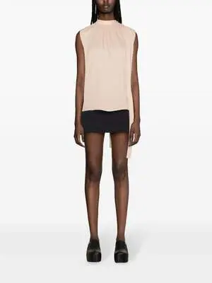 Givenchy Mock-neck Sleeveless Blouse