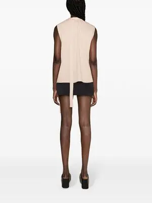 Givenchy Mock-neck Sleeveless Blouse