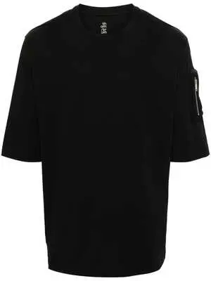 THOM KROM Sleeve-pocket Cotton T-shirt