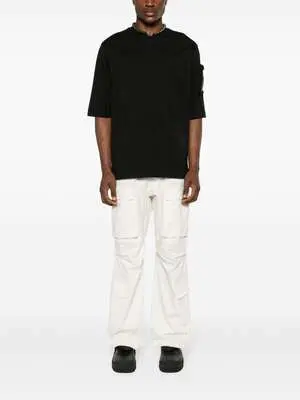 THOM KROM Sleeve-pocket Cotton T-shirt