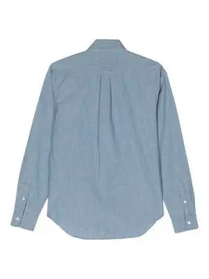 Maison Kitsuné Fox Head-patch Cotton Shirt