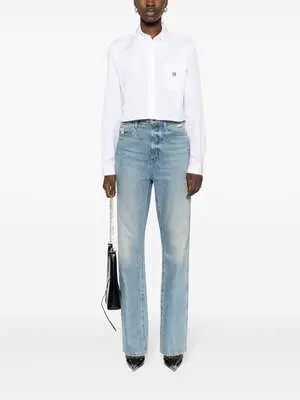 Givenchy Logo-plaque Shirt