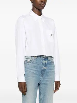 Givenchy Logo-plaque Shirt