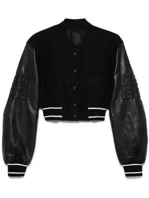 Givenchy Cropped Bomber Jacket